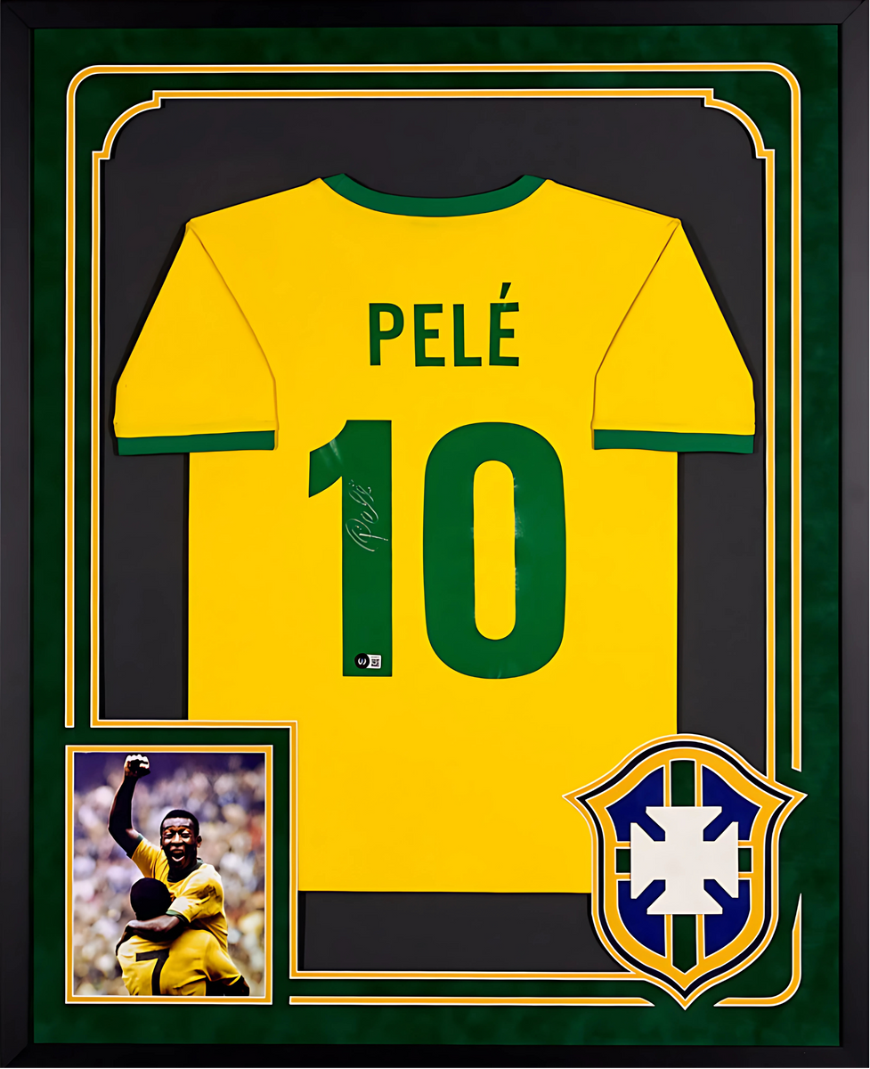 Pelé Jersey and authenticated signature – Sevyn