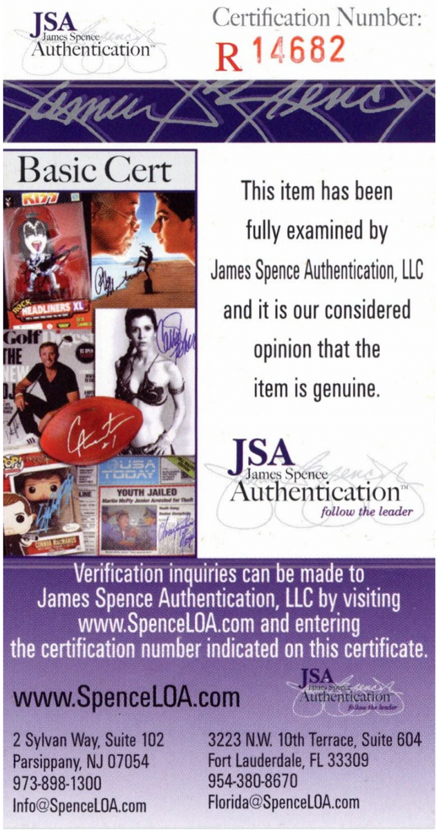 Top Gun with JSA Authenticated signature from Tom Cruise and Jerry Bru ...