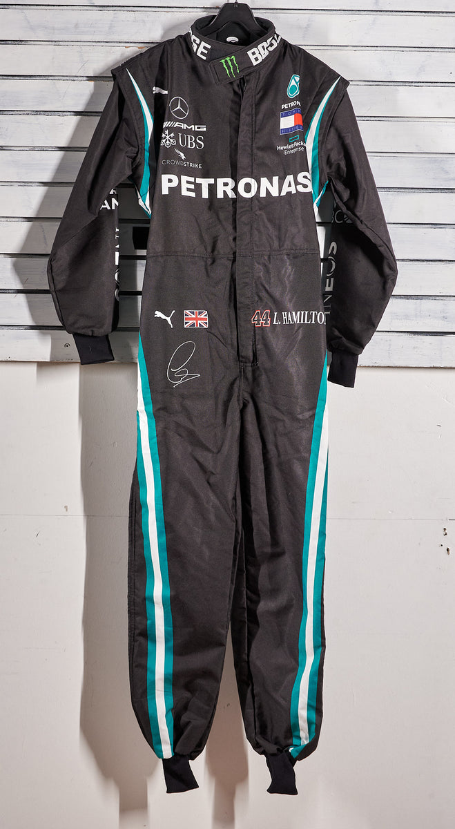 F1 7X World Champion Lewis Hamilton Signed Mercedes Racesuit – Sevyn